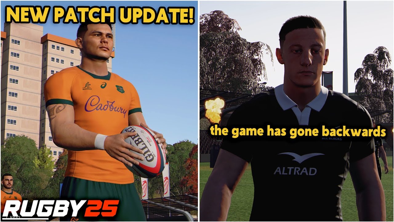 Rugby 25 is now unplayable... New Rugby 25 Update! (Latest Patch Update ...
