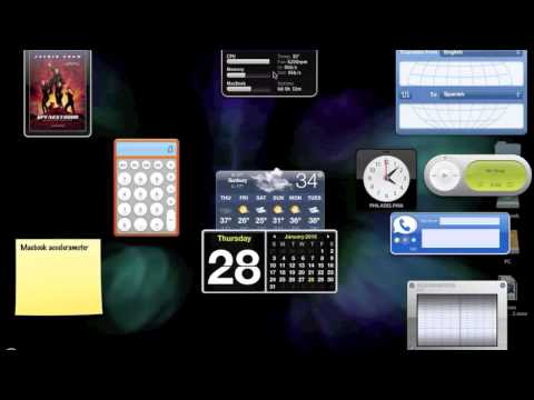 Screen Saver Desktop- Mac OS X Trick - YouTube