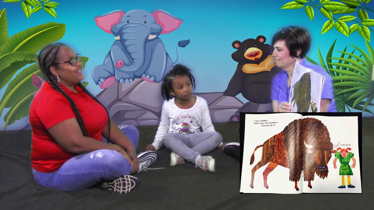 Storytime: From Head to Toe by Eric Carle - Learning Spaces - YouTube