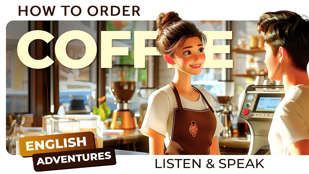 How to order coffee | At the coffee shop | Improve your English with ...