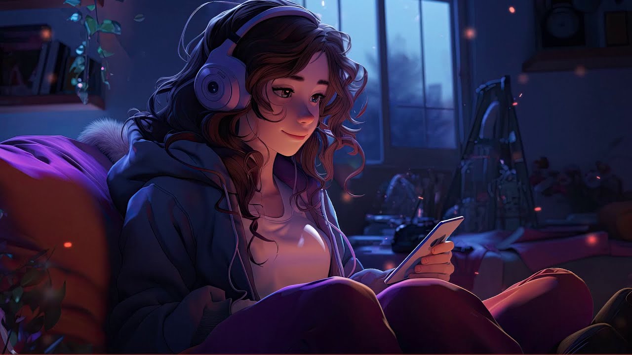 Relaxing music Lofi Sleepy__ vibes 6 - YouTube