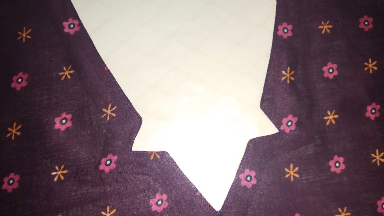 Trendy neck design/ stylish gala design/designer gala Stiching/ easy Nd ...
