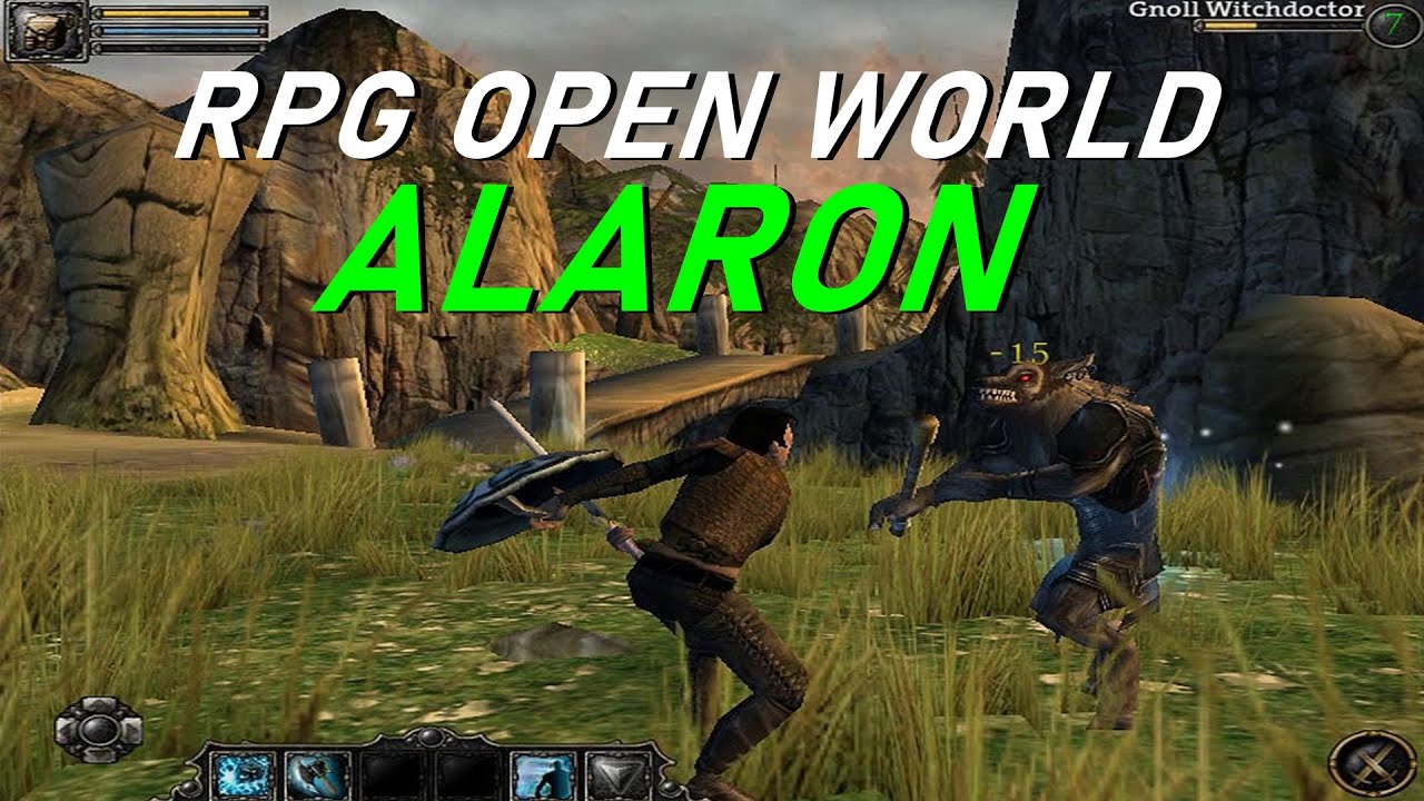 ALARON - RPG OPEN WORLD PARA IPAD 1 - YouTube