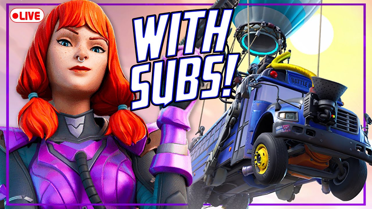 Fun with Subs! Playing with Subs - Fortnite Chapter 3 Season 2 Nintendo ...
