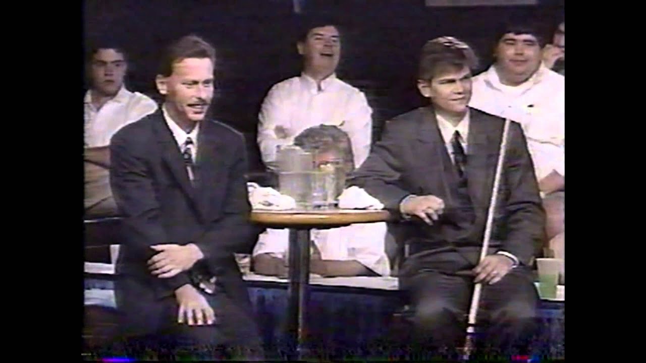 Earl Strickland vs CJ Wiley - Tournament Director Jay Helfert ...