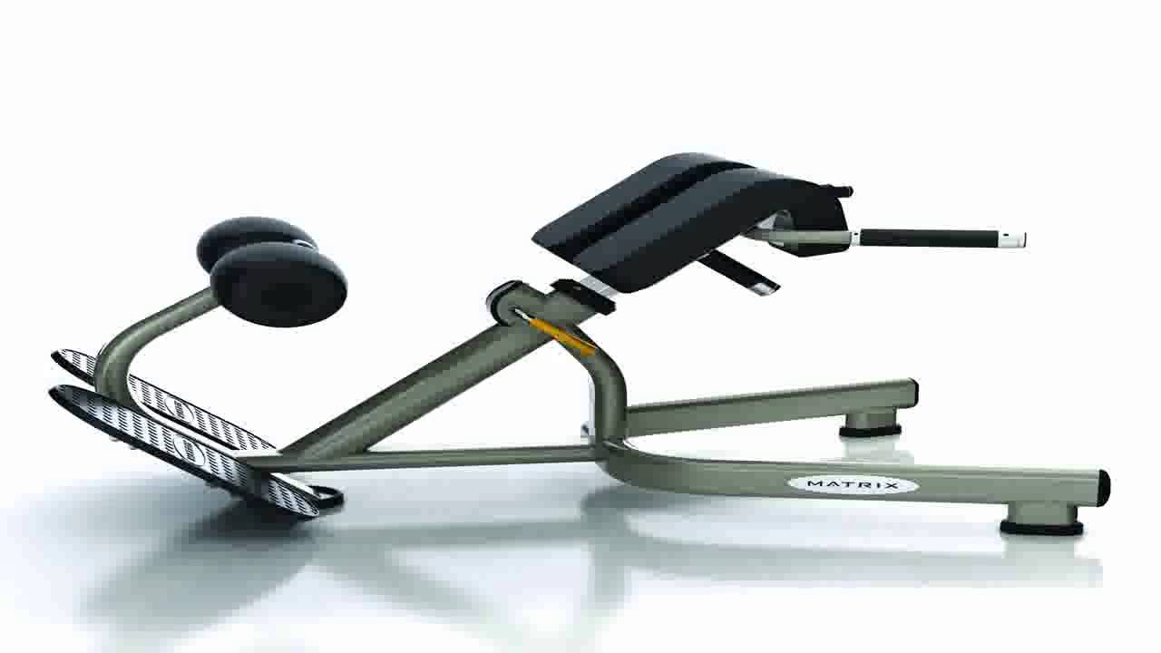 Total Back System Hyperextension Bench - YouTube
