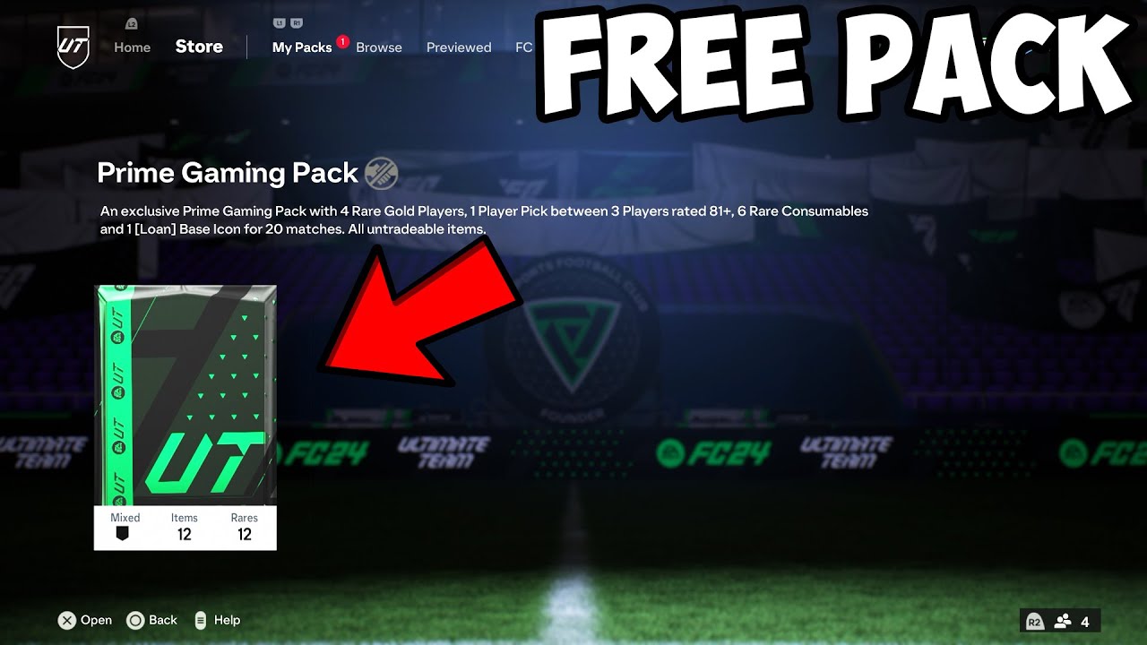 Prime Gaming Pack 6! (How to Claim Prime Gaming Pack EAFC 24) - YouTube