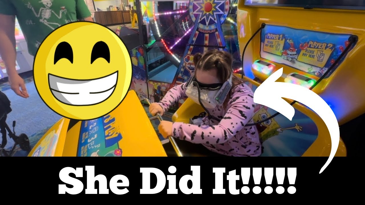 Our Disabled Daughter Does A VR Game For The 1st Time!!!! - YouTube