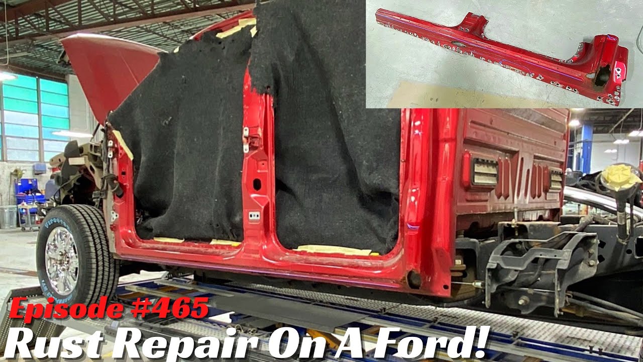 RUST REPAIR ON A FORD! - YouTube