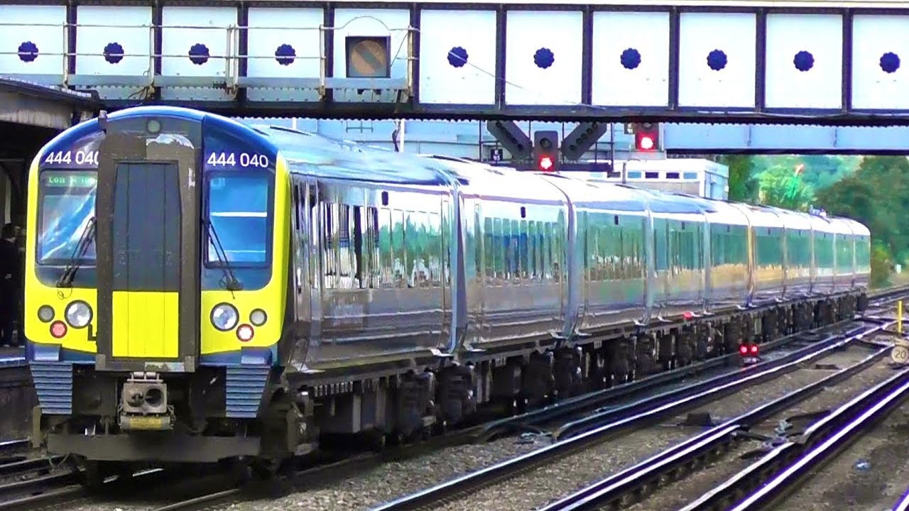 South Western Railway Trains At Eastleigh With Friends - YouTube