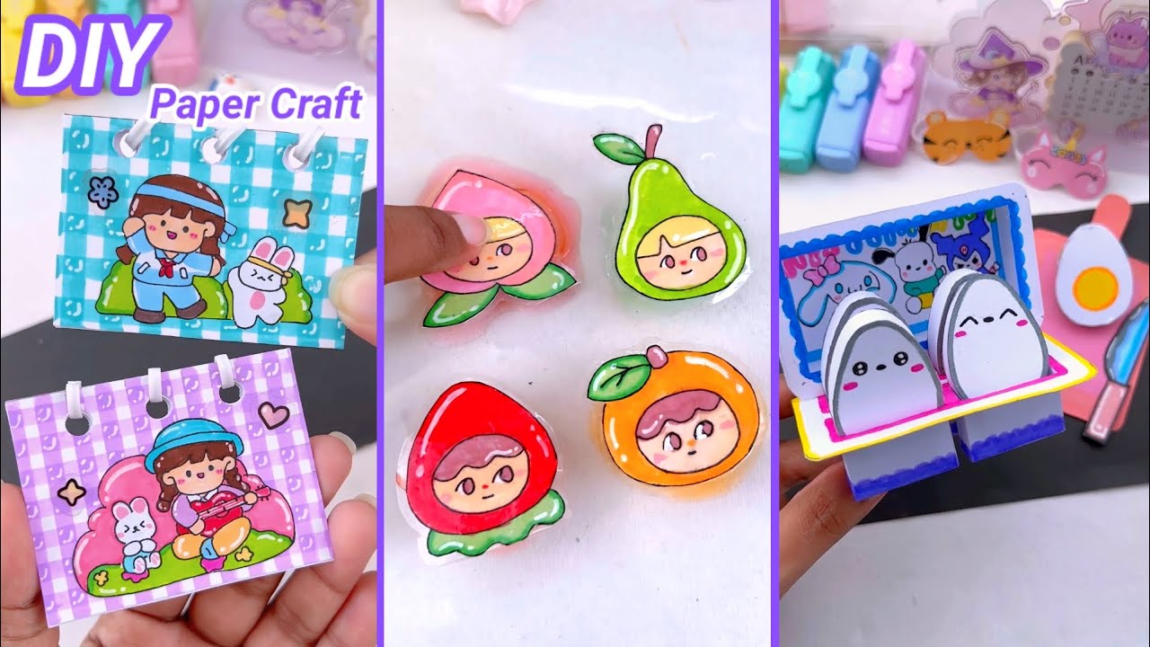 Easy Craft Ideas / DIY Miniature Crafts Idea / mini craft / school ...