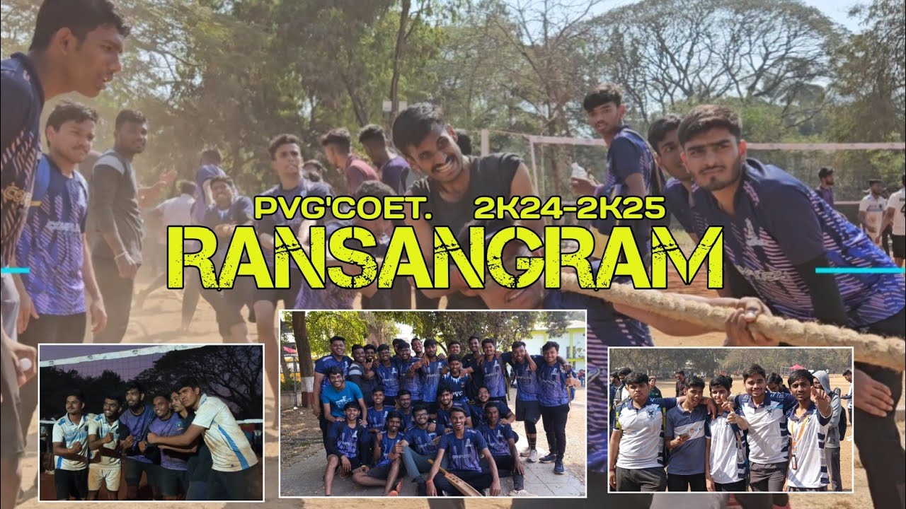 Ransangram Events At Pvg'college Pune (PVG'COET)2024-2025 - YouTube