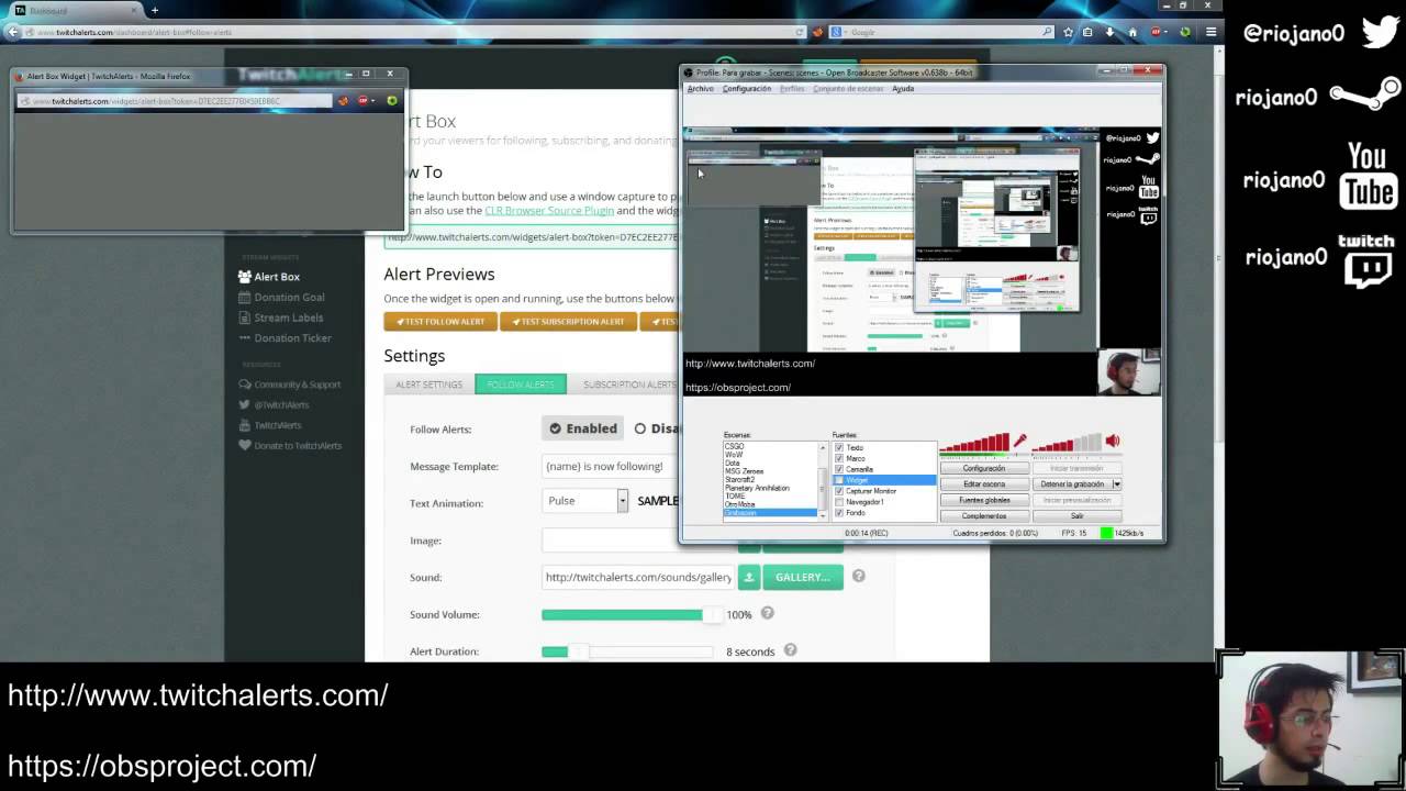 Twitch Tutorial - Follow Alert / Alerta de Seguidores - YouTube