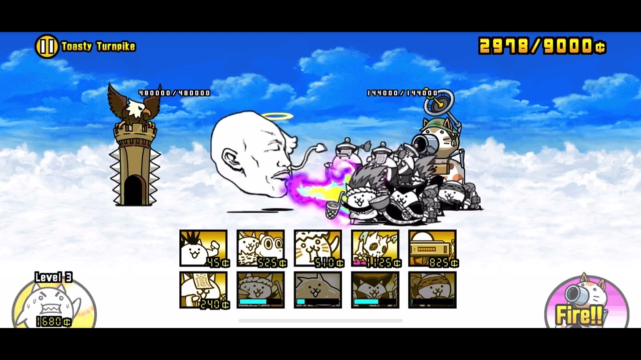 The Battle Cats - Toasty Turnpike (4 Star) - YouTube