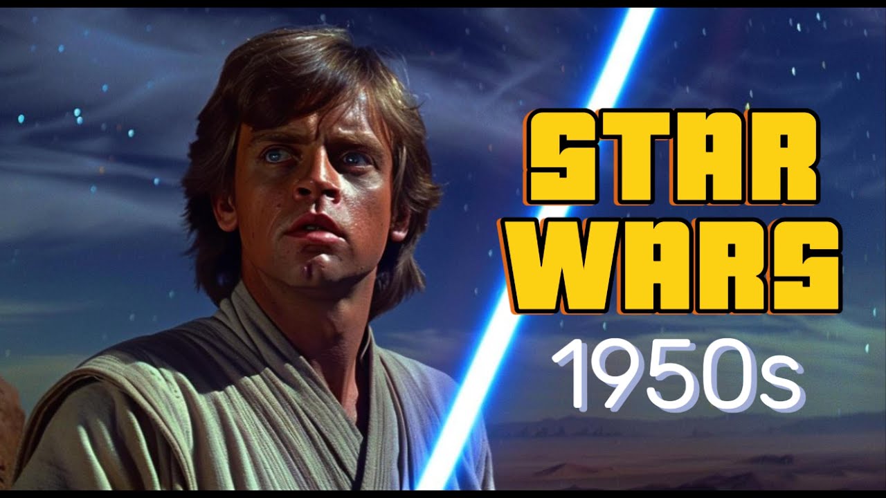 STAR WARS 1950's - Super Panavision 70 by MC (Music Video) - YouTube