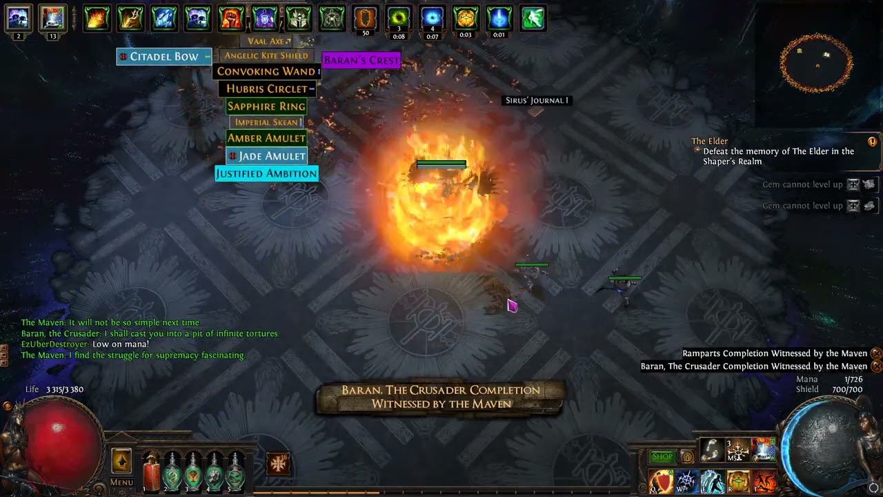 Poe 3.19 Explosive Trap - YouTube