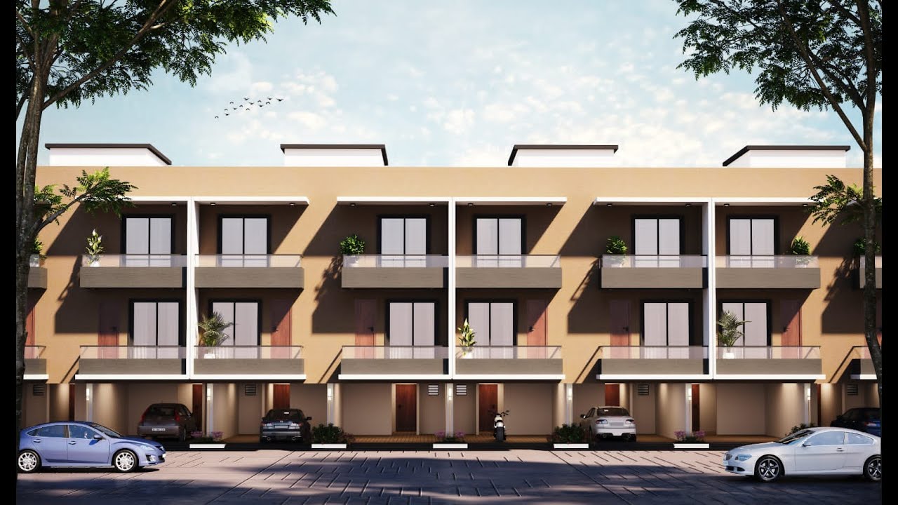 Shyam bungalows Dindoli new project, 15x45 & 18x45 Ground+2, Call ...