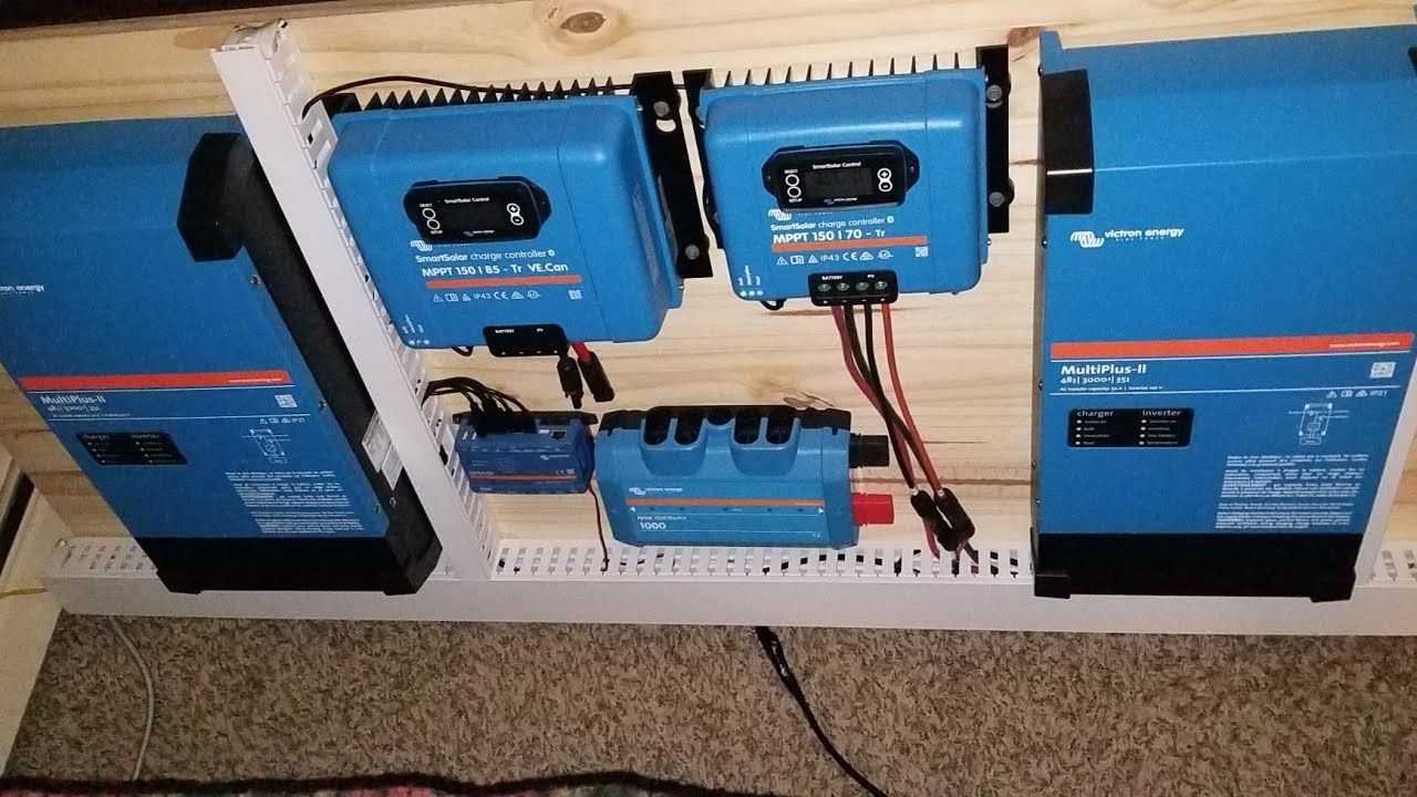 SOLAR UPGRADE - POWERING THE HOUSE WITH VICTRON ENERGY - YouTube
