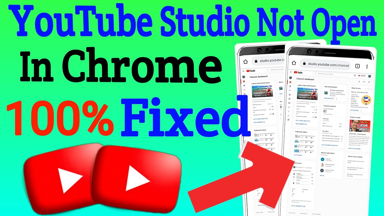 YouTube Studio Not Open In Chrome 100 Fixed YouTube youtube-studio-not-open-in-chrome-100-fixed-youtube