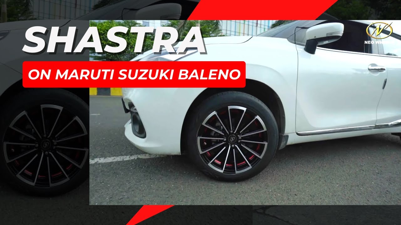 Shastra BMUCR on Maruti Suzuki Baleno | Neo Wheels - YouTube