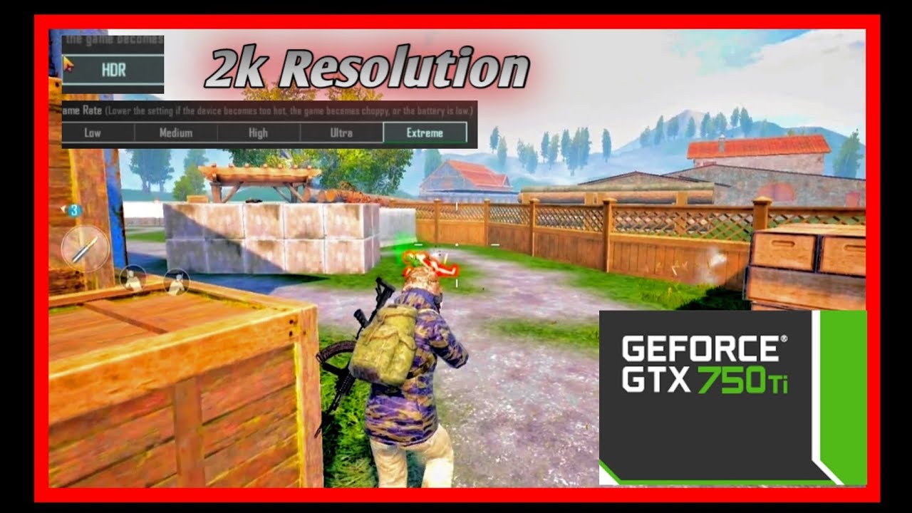 2k +60 Fps| TDm Match | Gtx750ti | Pubg Mobile| 2.6 Update - YouTube