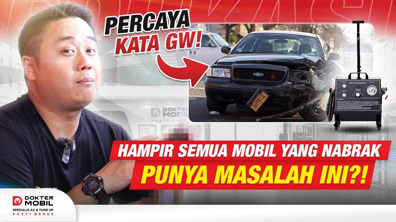 Tutorial Flushing Minyak Rem Yang Efektif Pakai Brake Fluid Mechine # ...