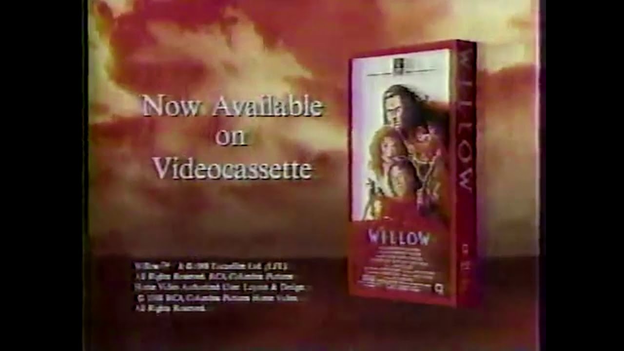 Willow VHS Release Ad #2 (1988) (low quality) - YouTube