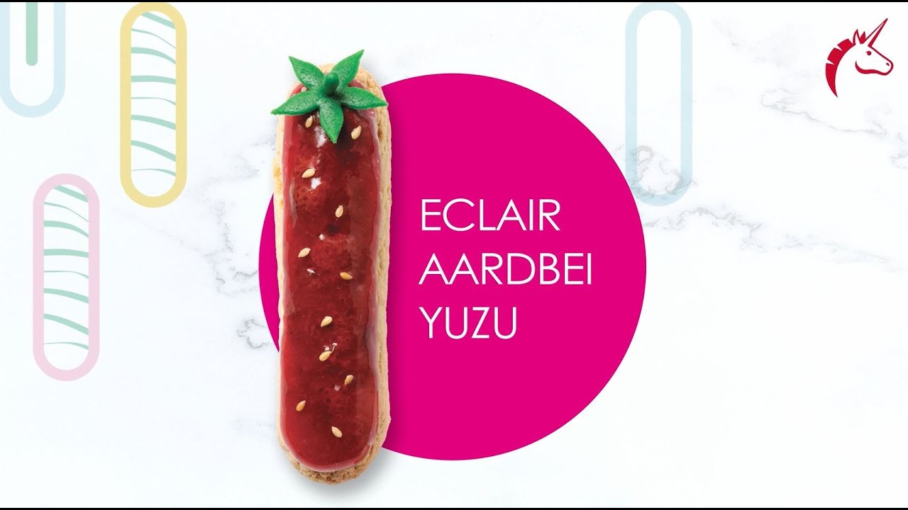 Aardbei Yuzu Eclair - YouTube