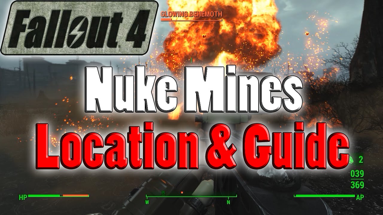 Fallout 4 | Nuke Mines | Rare Mine Locations And Guide - YouTube
