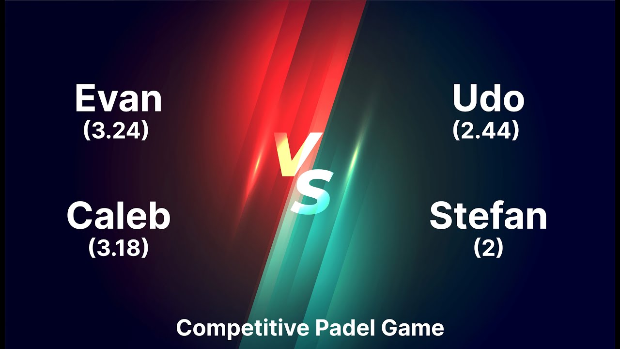 Udo Stefan VS Evan Caleb - YouTube