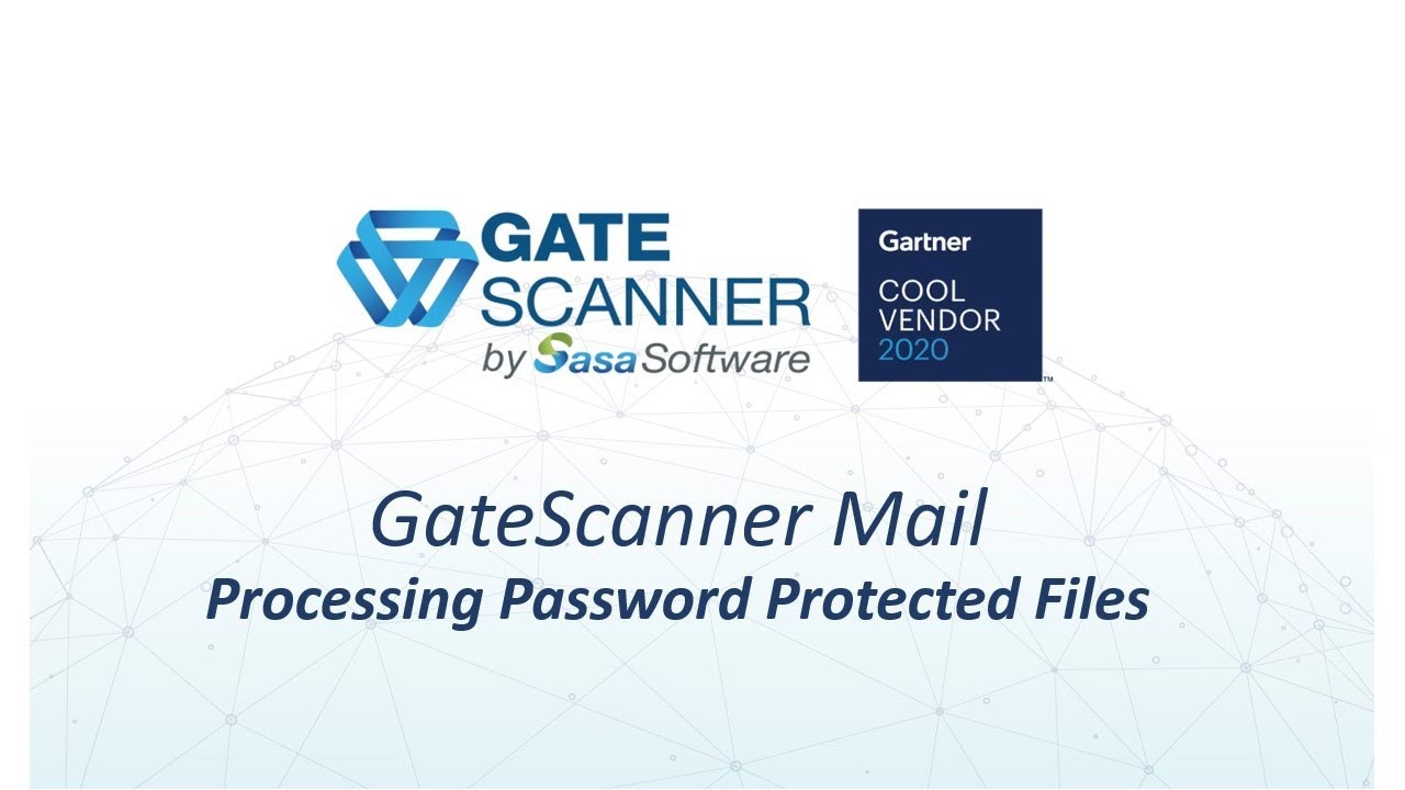 GateScanner Mail password-protected email attachments - YouTube