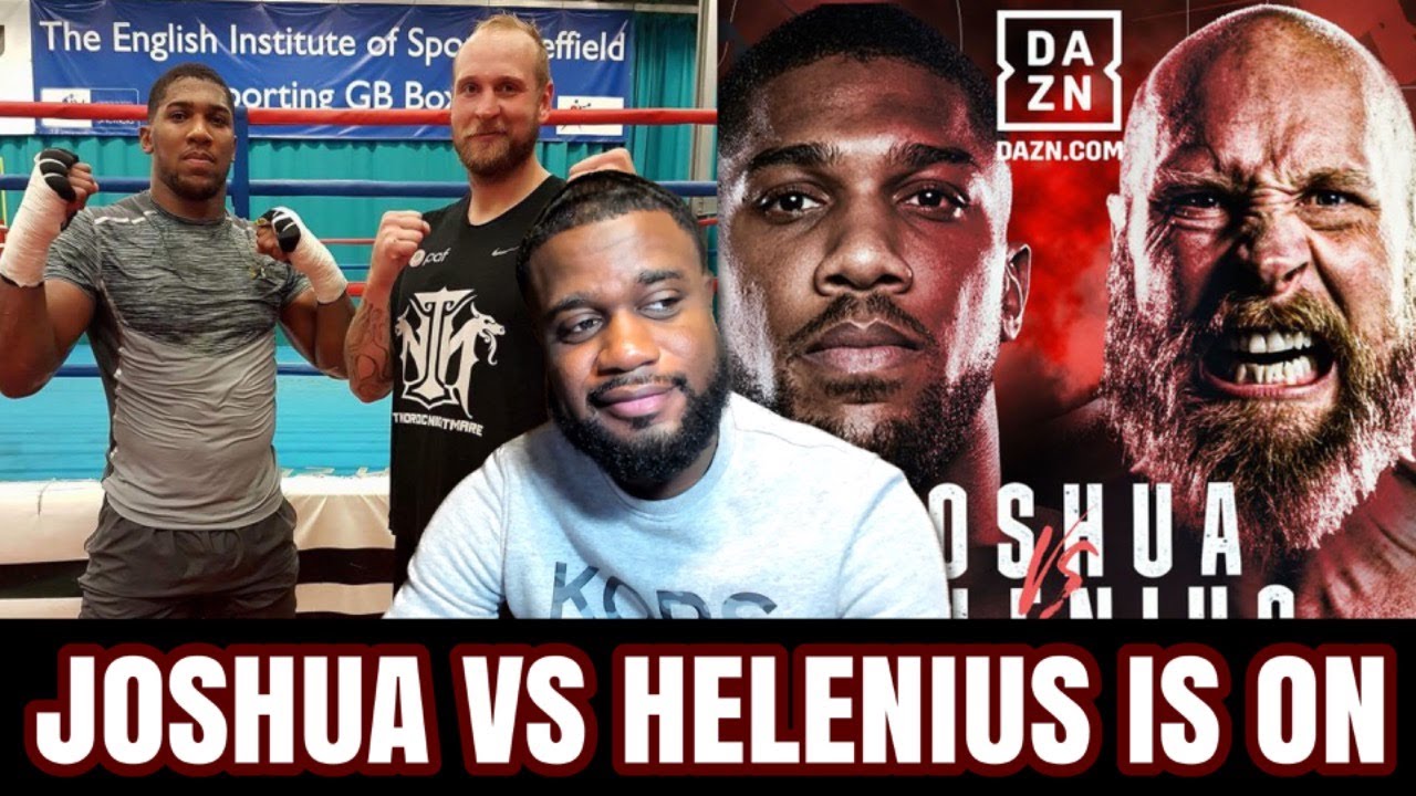 JOSHUA VS HELENIUS THIS WEEKEND | MORE ON INOUE & CRAWFORD! - YouTube