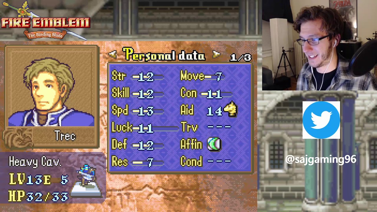 THREE HOUSES MUSIC | Let's Play Fire Emblem Binding Blade (Project ...