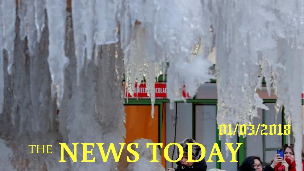 News Today 01/03/2018 | Donald Trump | Rare Snow Hits U.S. Southeast As ...