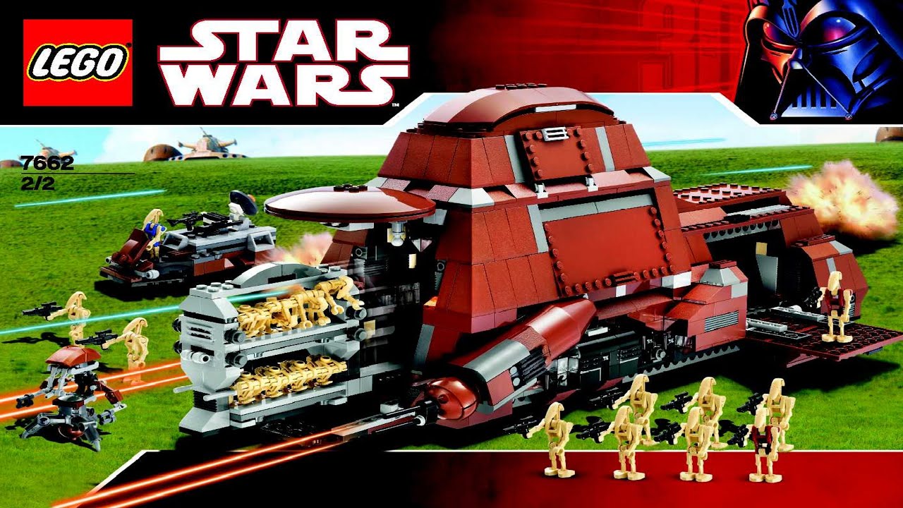 LEGO instructions - Star Wars - 7662 - Trade Federation MTT™ (Book 2 ...