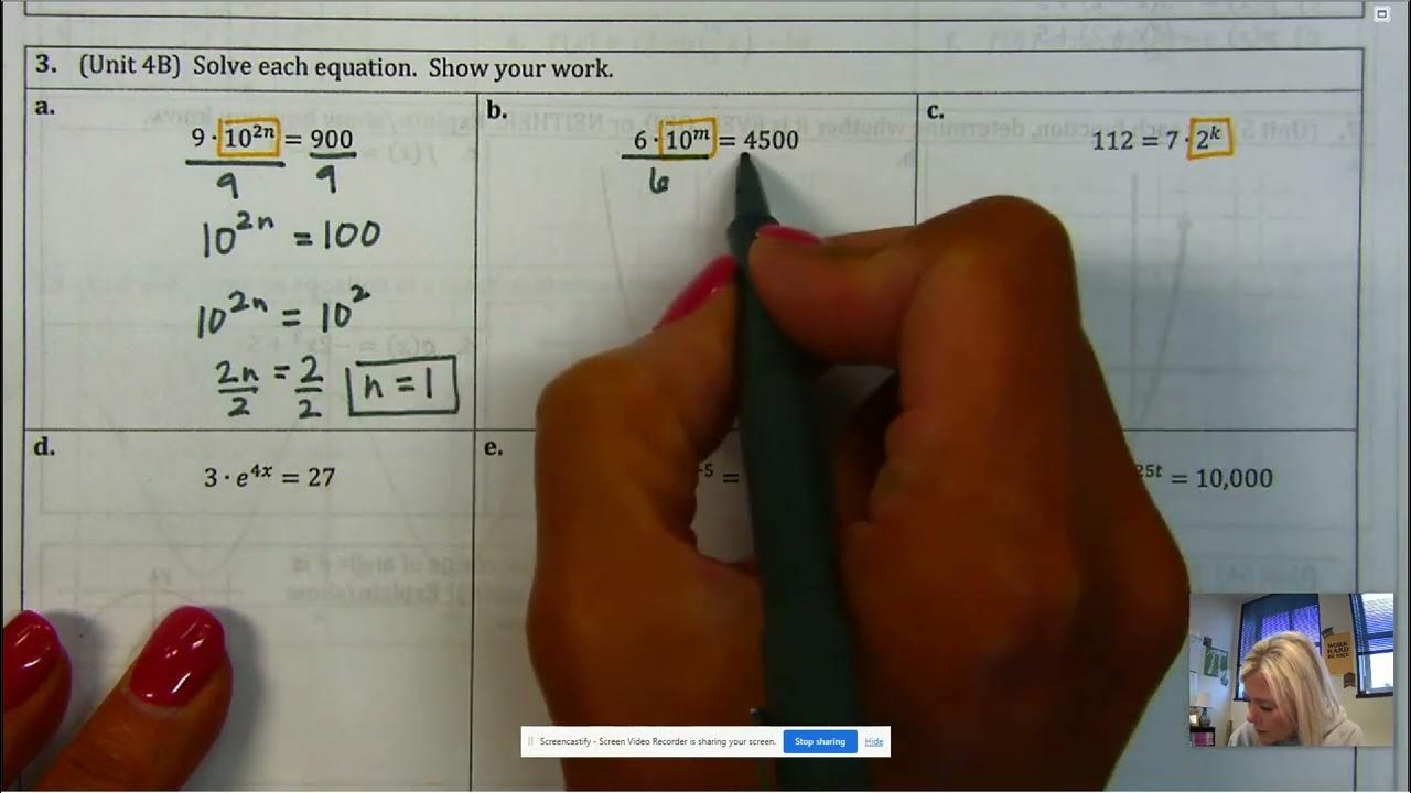 Algebra 2 Final Review Unit 4 YouTube algebra-2-final-review-unit-4-youtube