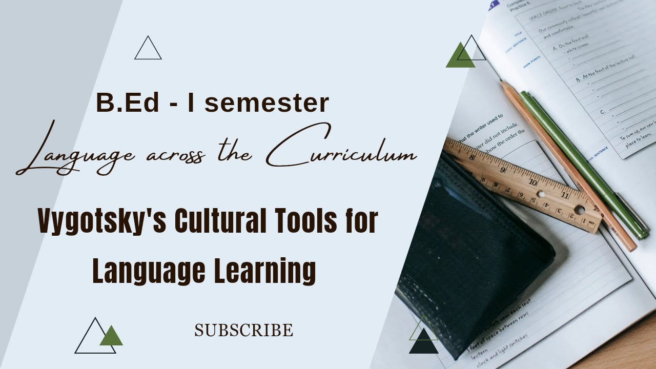 Vygotsky's Cultural Tools for Language Learning /B.Ed-I sem Tamil# ...