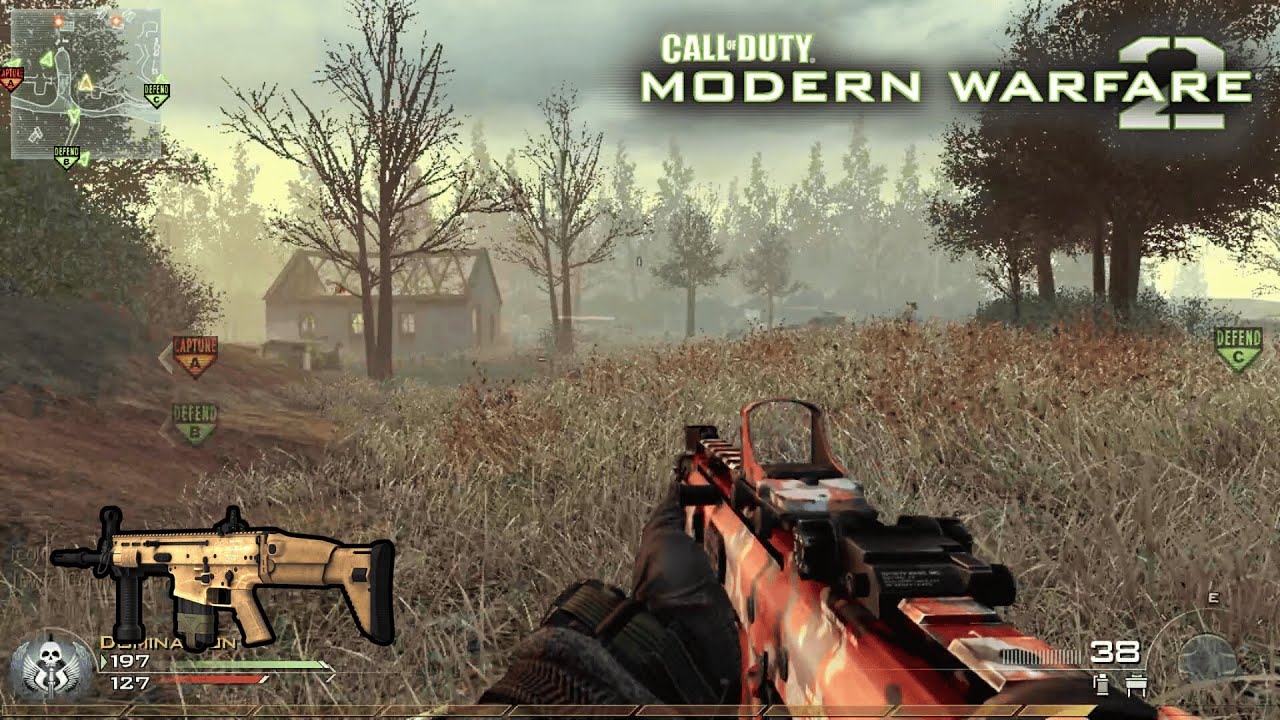 SCAR-H In 2025 On Wasteland | Call of Duty: Modern Warfare 2 - TDM ...