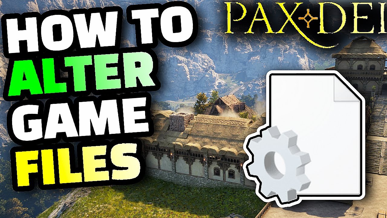 Pax Dei How to SEE Items Easier, Best Settings, Remove Grass, Increase ...