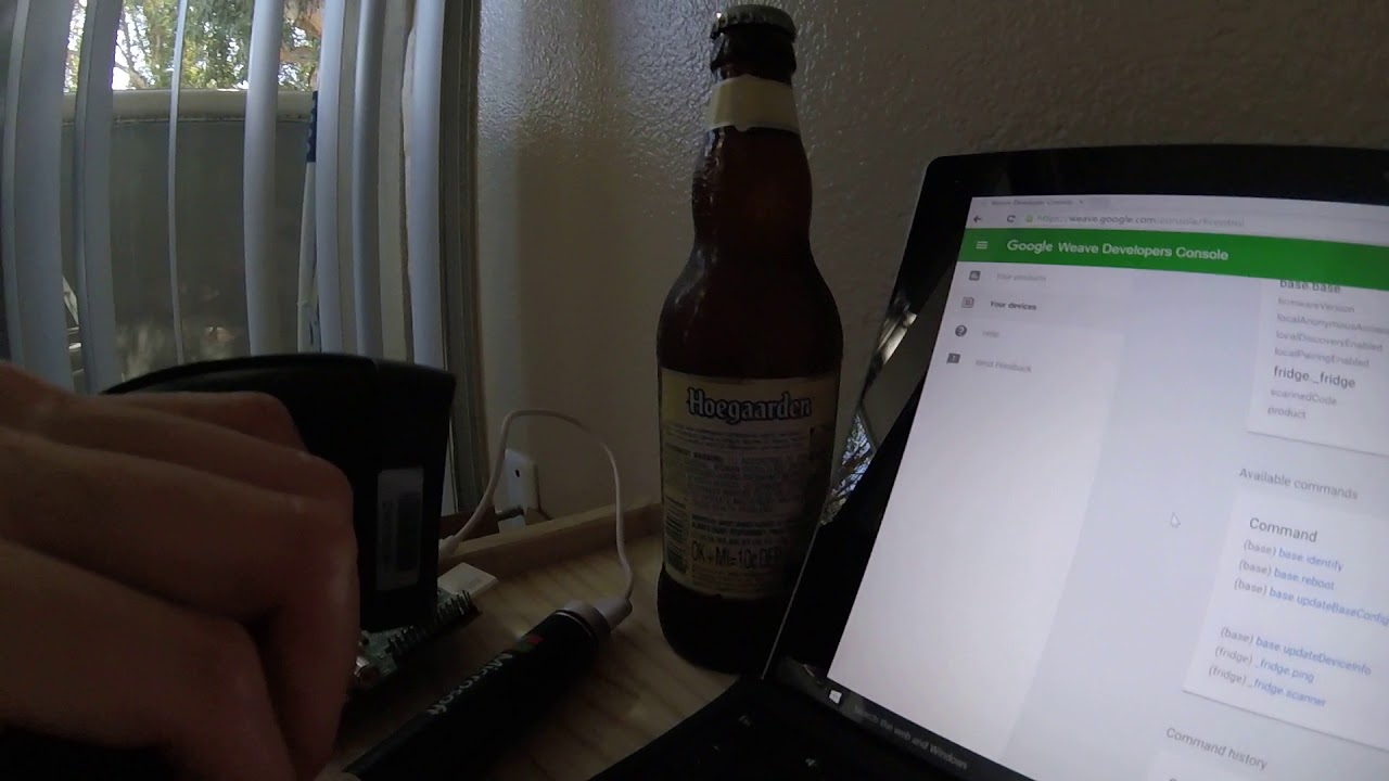 Barcode scanner scanning in food - YouTube