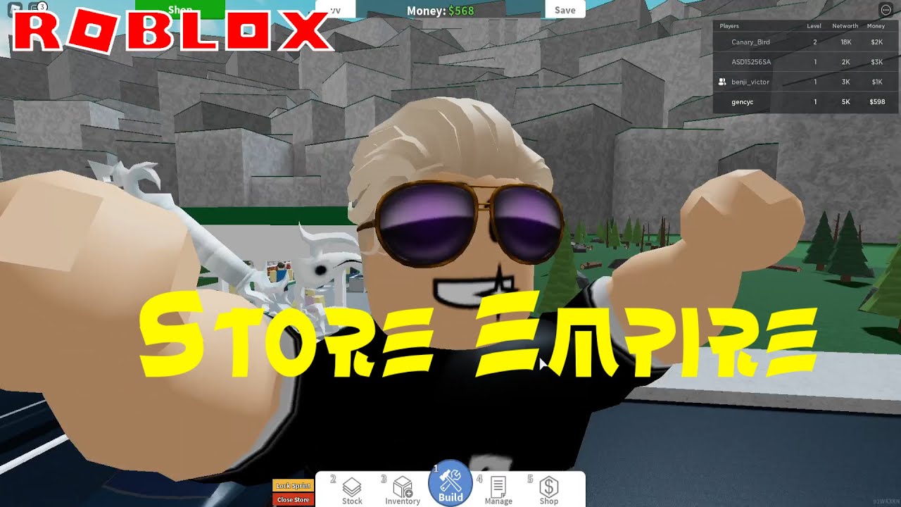 I BUILD A NEW STORE IN ROBLOX - Roblox Store Empire - YouTube