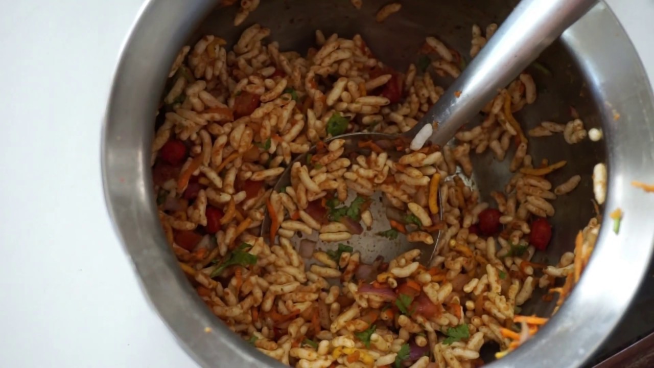 Churmuri recipe|Masala mandakki|Street Style Churmuri|Quick Churmuri ...