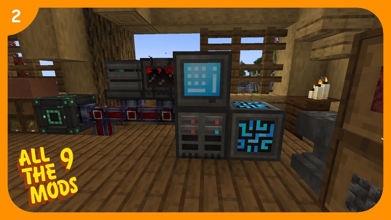 All The Mods 9: Episode 2 - Refining our storage - YouTube