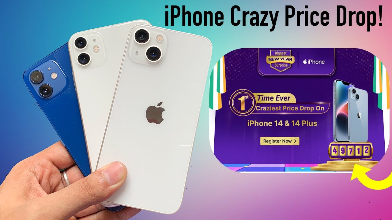 iPhone Crazy Price Drop!🔥😍 Upcoming Flipkart Sales | iPhone 14, 13, 12 ...