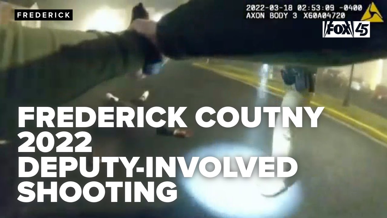 Frederick County Sheriff's Office releases video of 2022 deputy ...