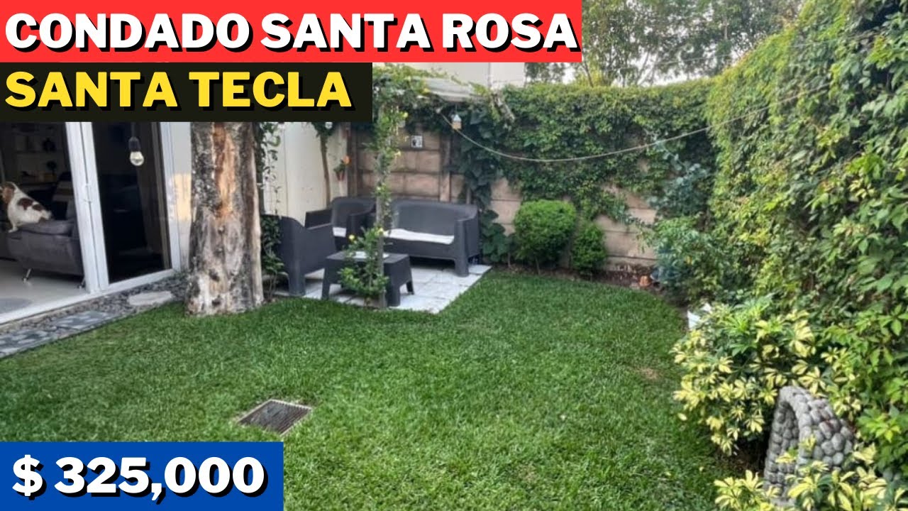 Casa en VENTA en Condado Santa Rosa en Santa Tecla // El Salvador - YouTube