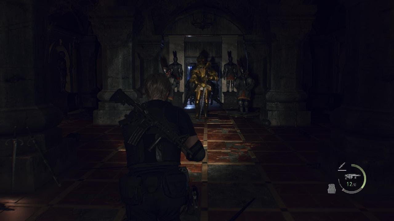 Resident Evil 4 - Merciless Knight - YouTube