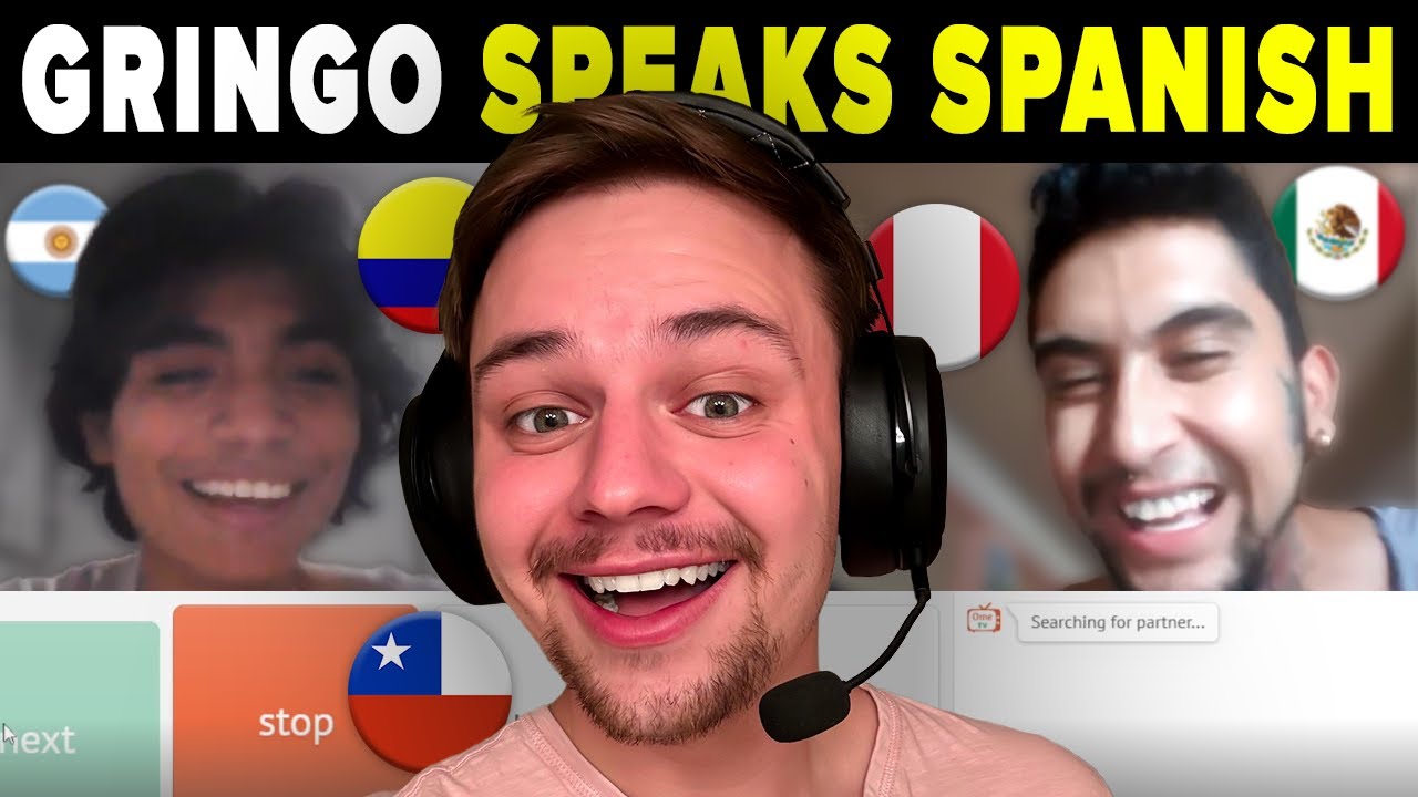 GRINGO Speaks Spanish on OMEGLE! - YouTube