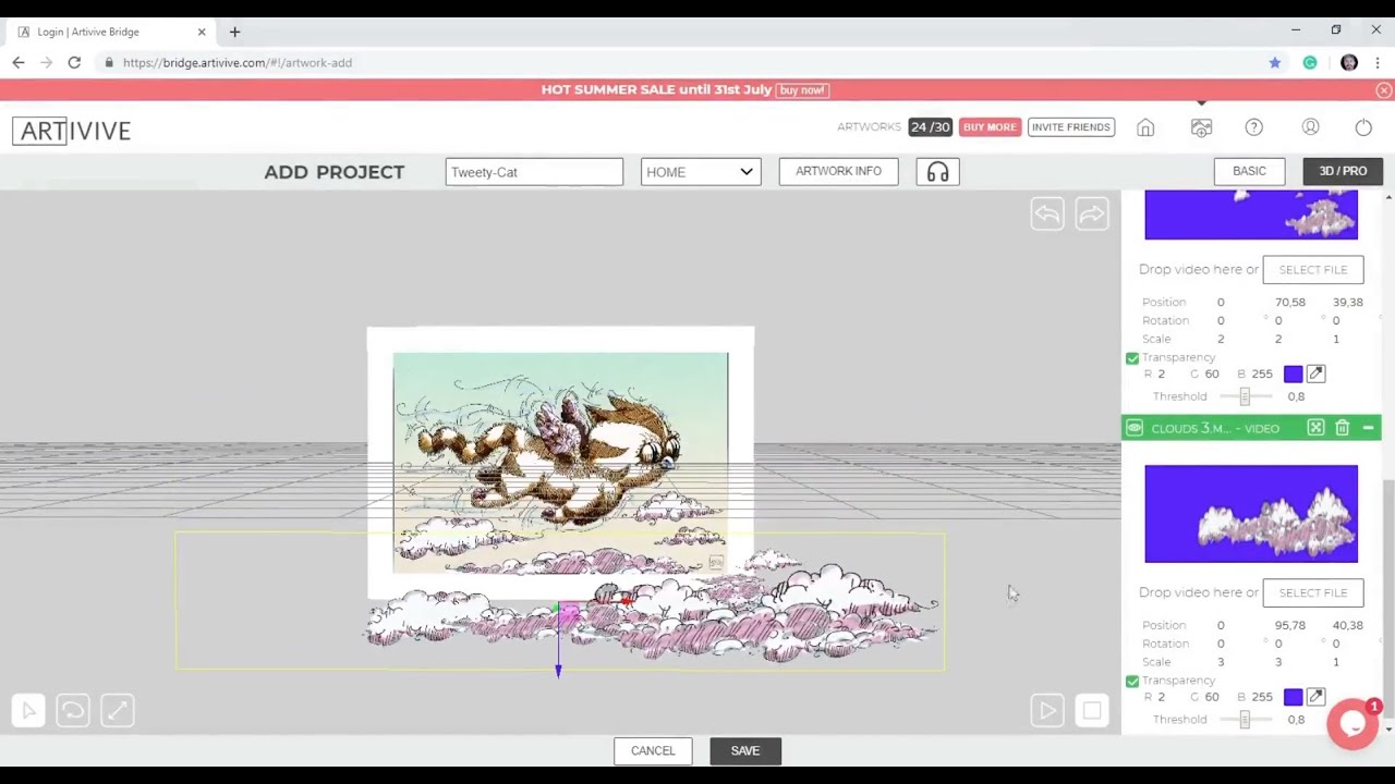 Artivive Community Tutorial: The Transparency Feature - 3D / Pro Mode ...
