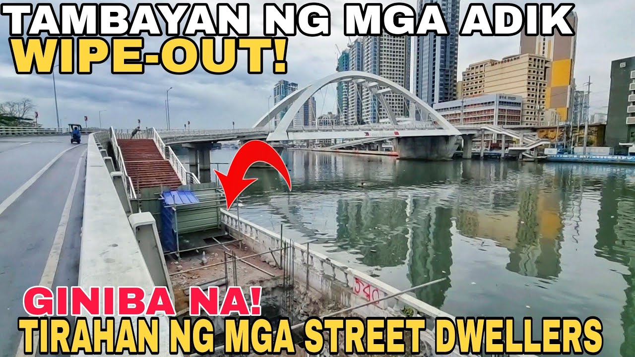WIPE-OUT TAMBAYAN NG MGA ADIK AT STREET DWELLERS GINIBA NA - YouTube
